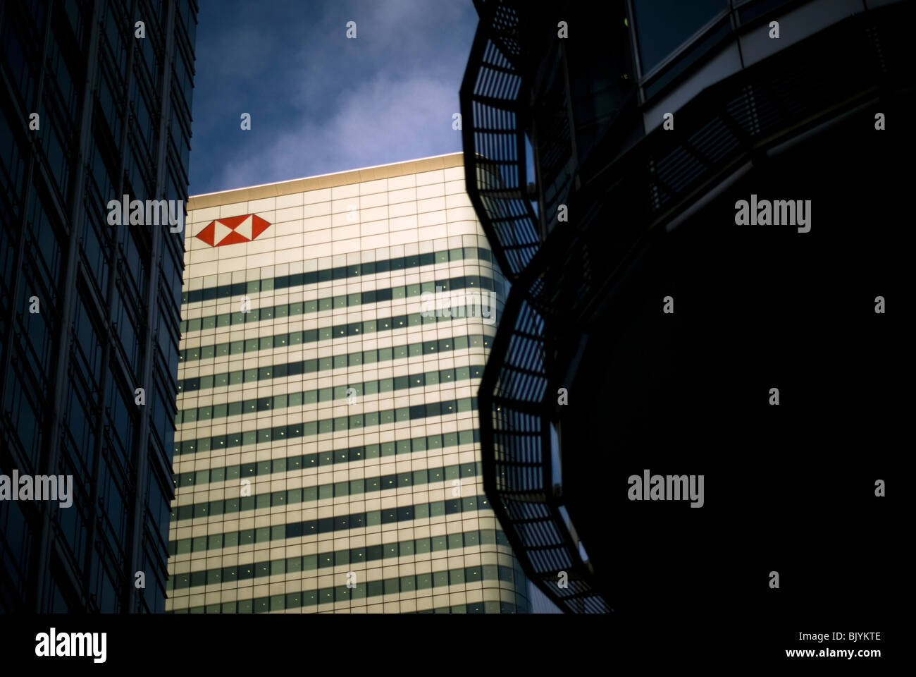 HSBC Office with HSBC logo and sign Stock Photo - Alamy