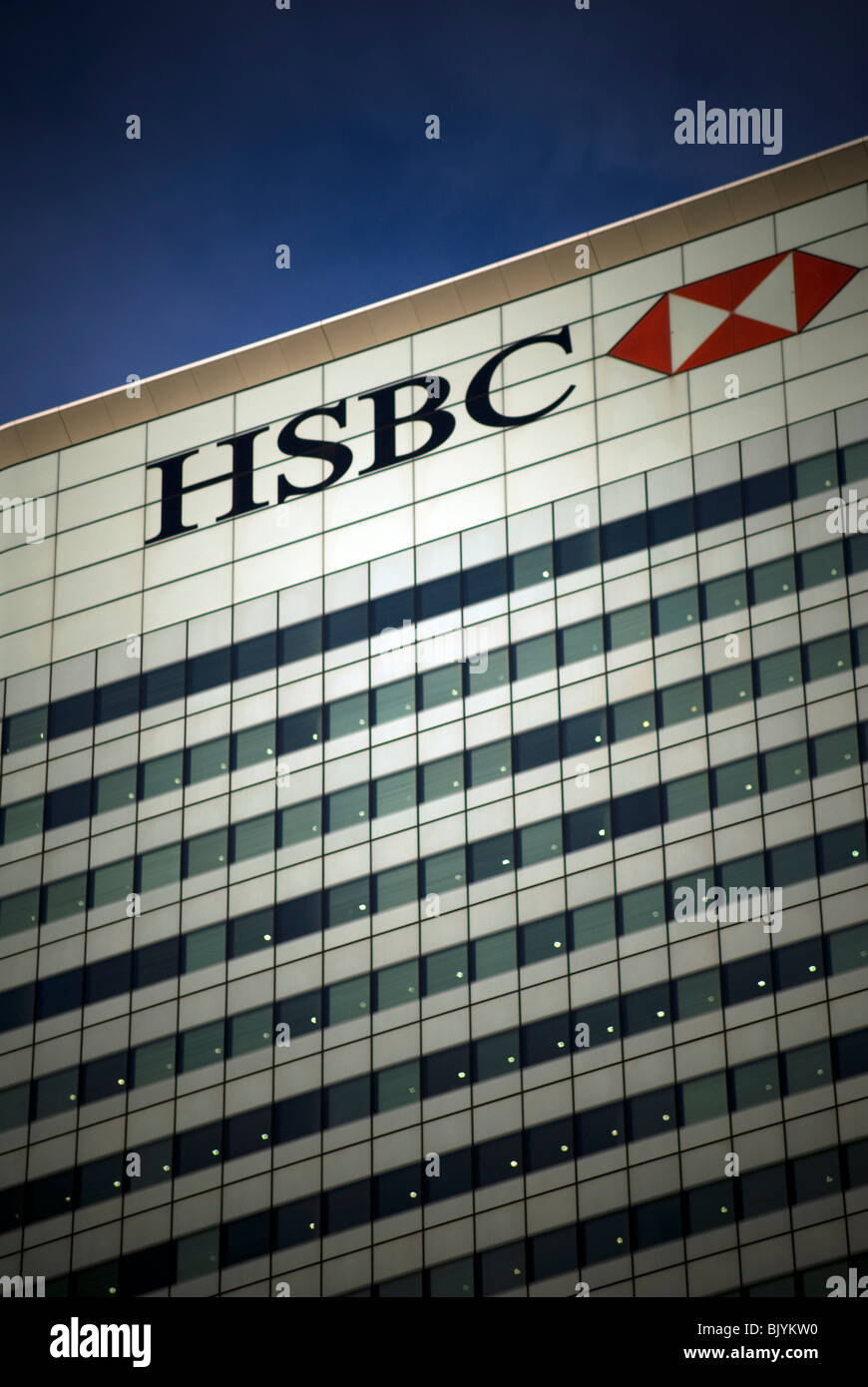 HSBC Office with HSBC logo and sign Stock Photo - Alamy