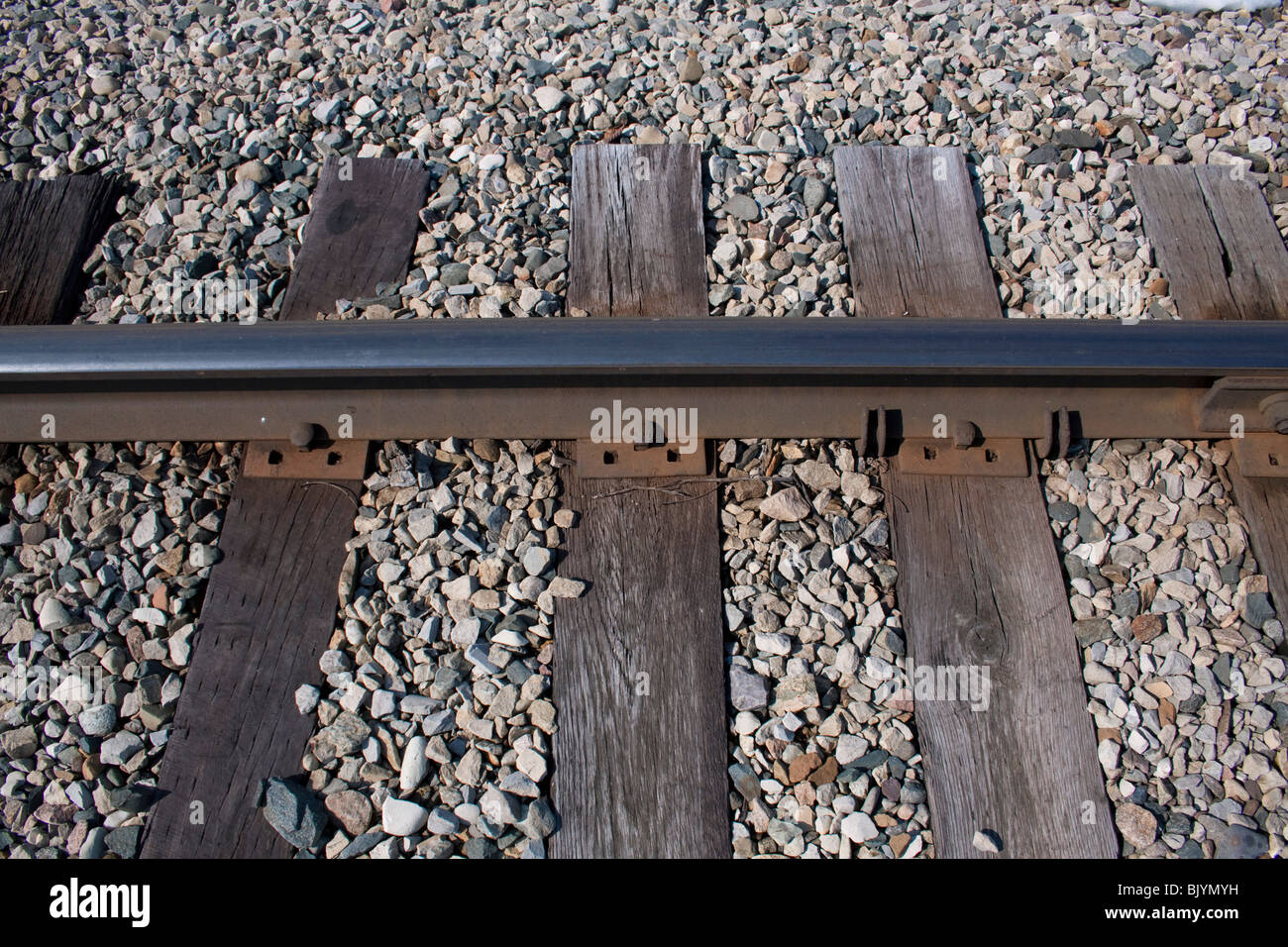 Tied to railroad tracks hi-res stock photography and images - Alamy