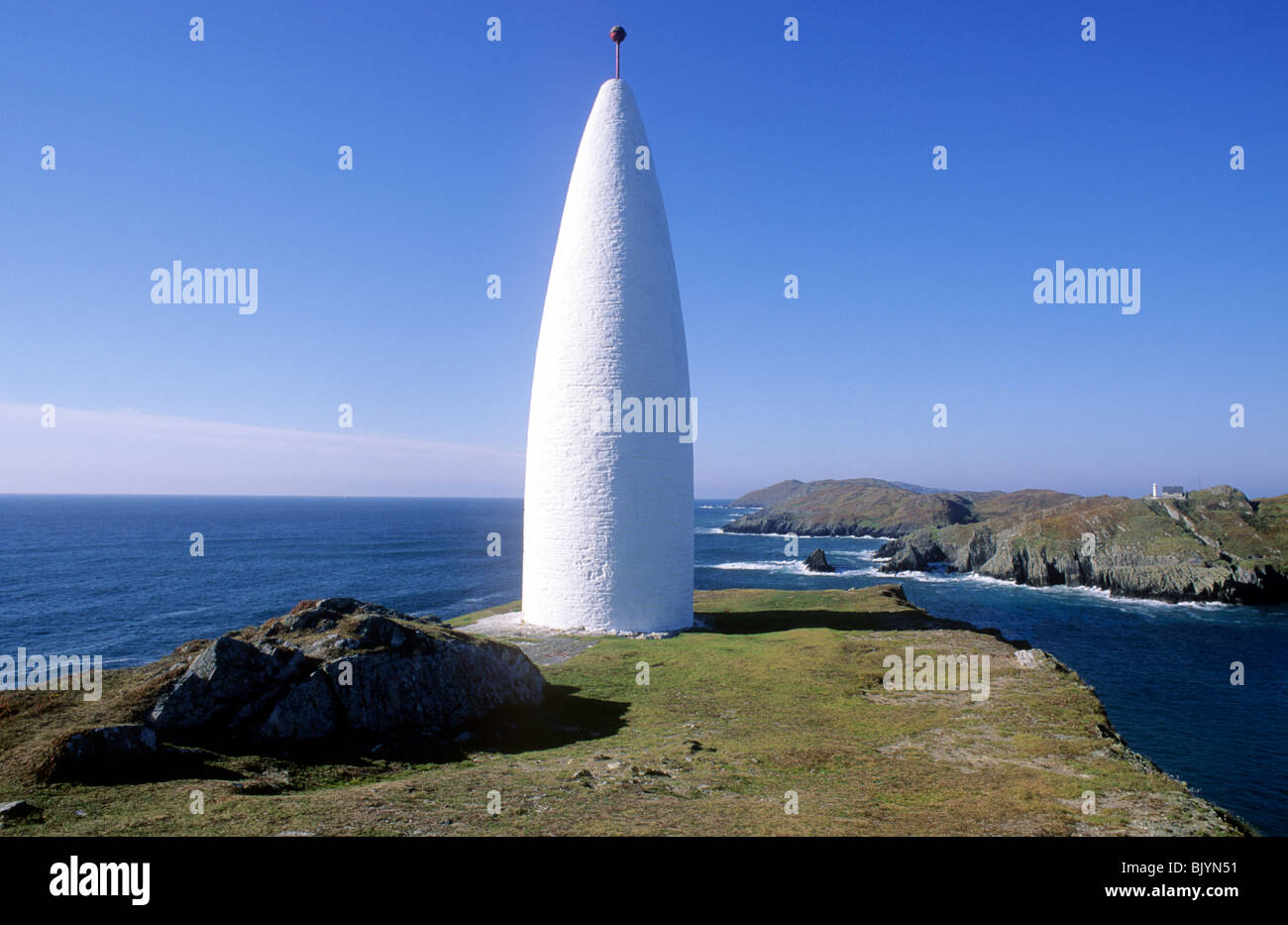 Baltimore Beacon, Baltimore Point, County Cork, Ireland Eire Irish ...