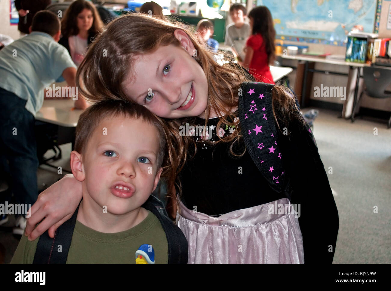 Third grade classroom hi-res stock photography and images - Alamy