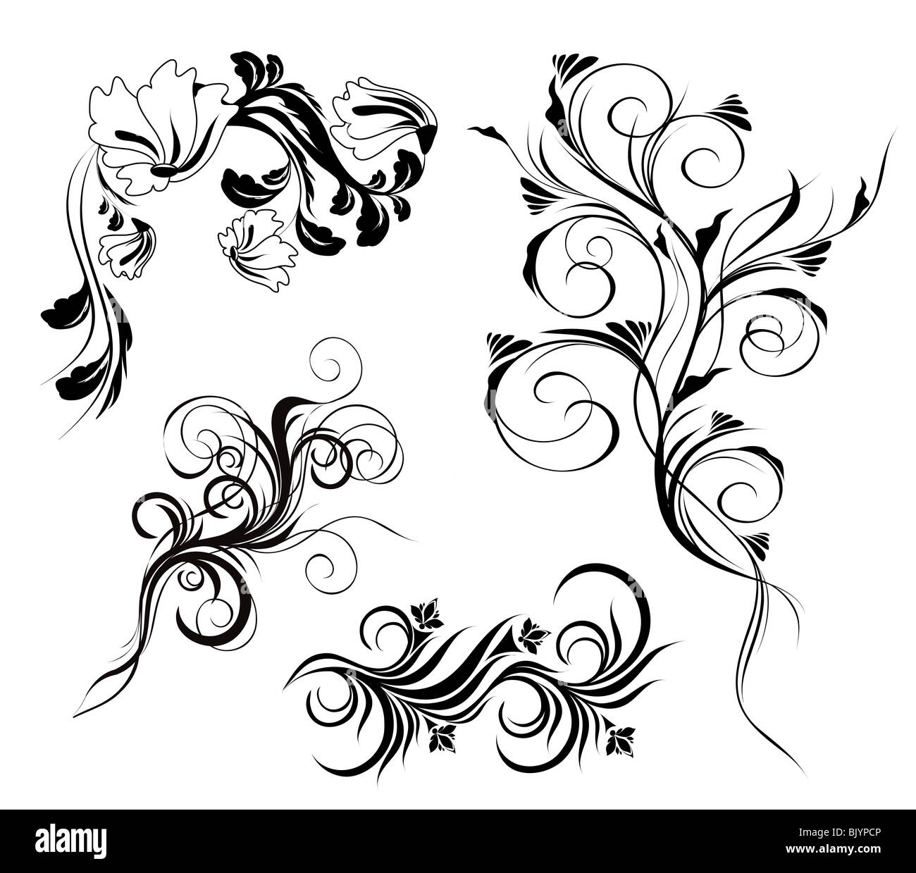 Decorative scroll pattern hi-res stock photography and images - Alamy
