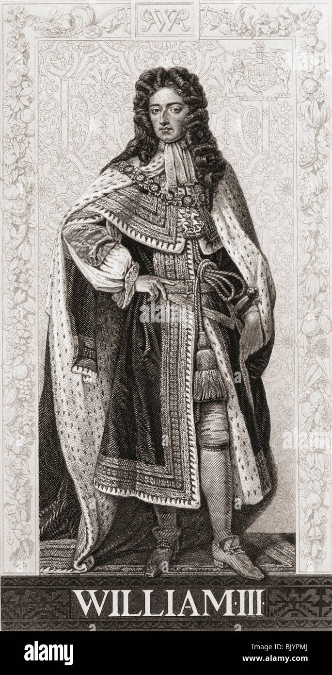 Portrait of william iii of england hi-res stock photography and images ...