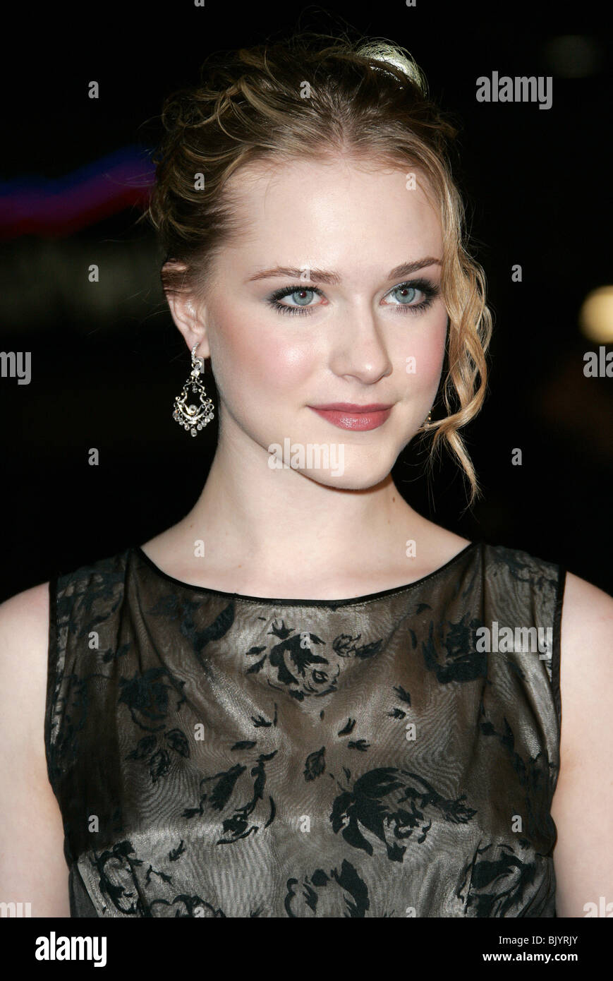 EVAN RACHEL WOOD UPSIDE OF ANGER FILM PREMIERE WESTWOOD LOS ANGELES USA ...