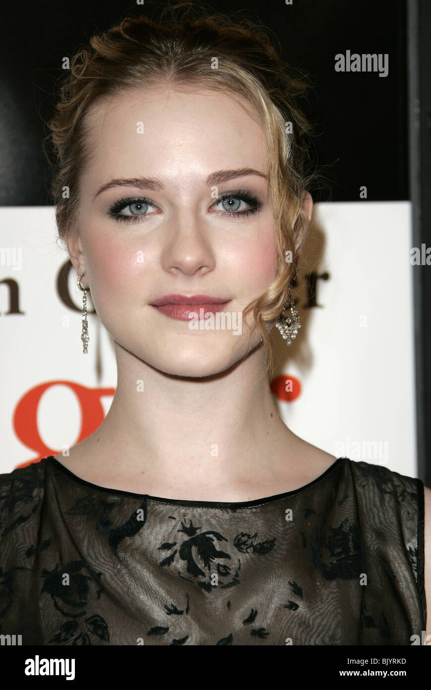 EVAN RACHEL WOOD UPSIDE OF ANGER FILM PREMIERE WESTWOOD LOS ANGELES USA ...
