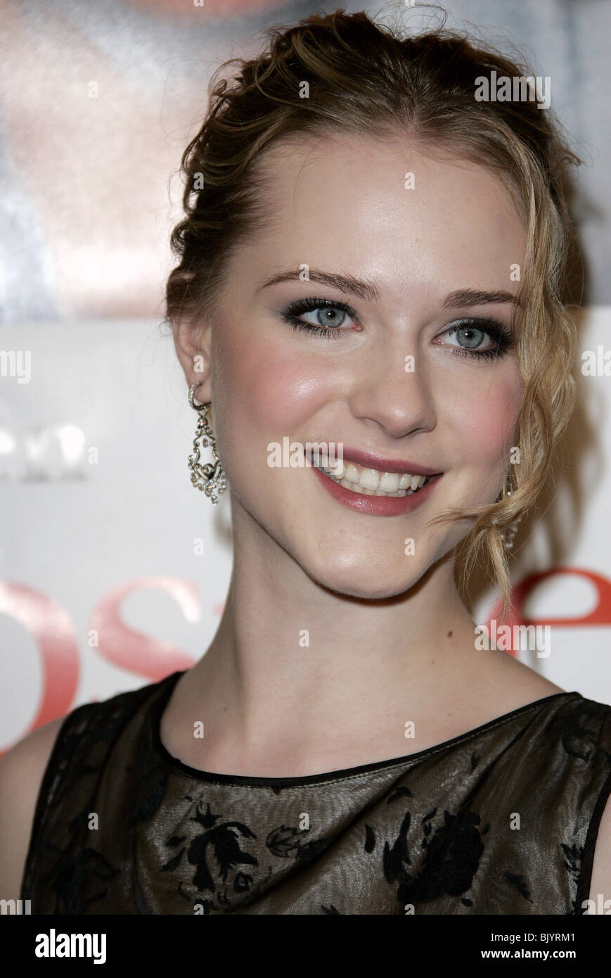 EVAN RACHEL WOOD UPSIDE OF ANGER FILM PREMIERE WESTWOOD LOS ANGELES USA ...