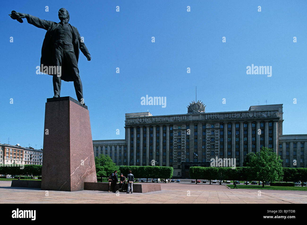 Russia,St Petersburg,Lenin statue,Moscow square Stock Photo - Alamy