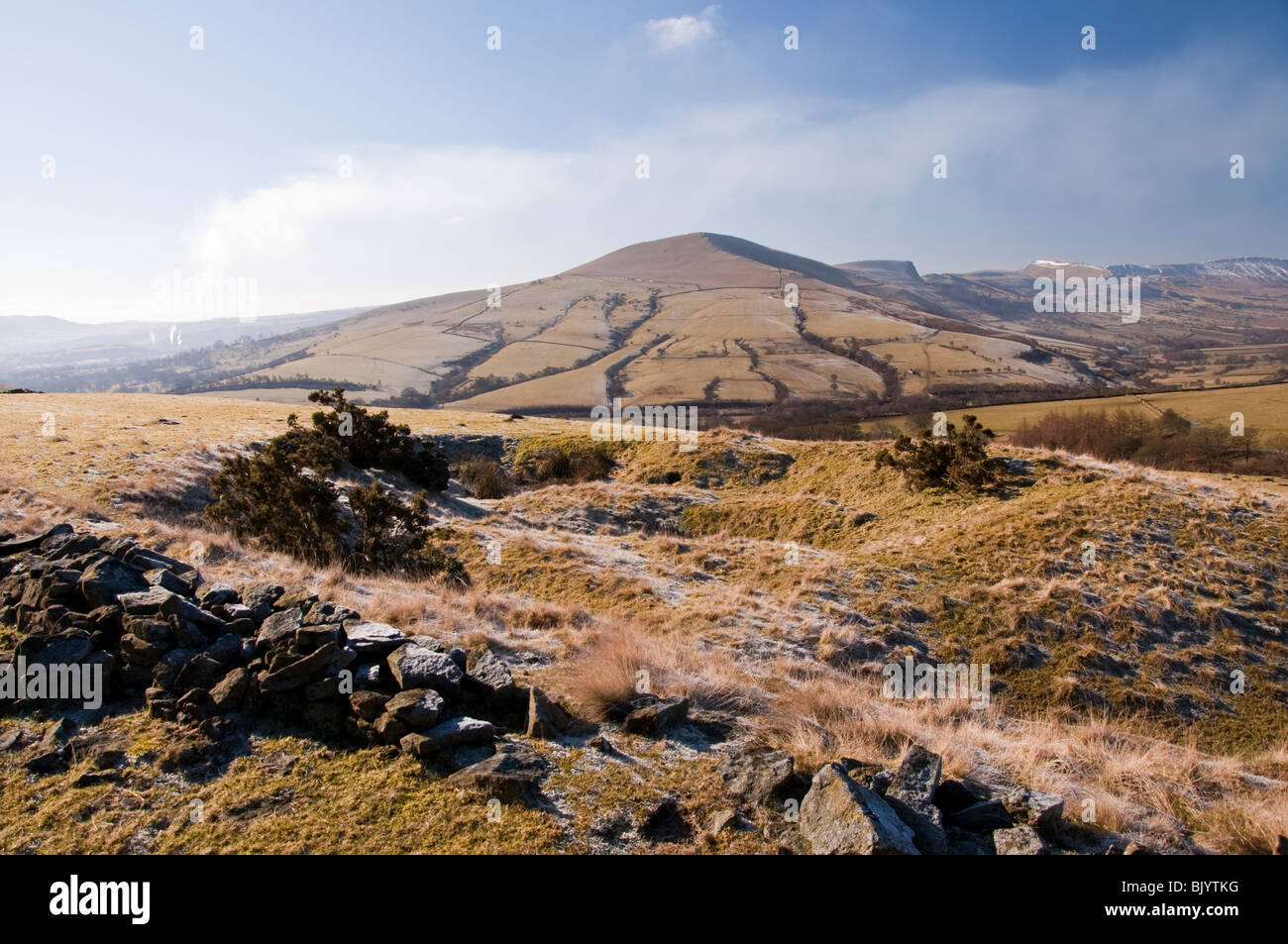 Lose Hill or Ward's Place at the end of the Great Ridge from Hope Brink ...