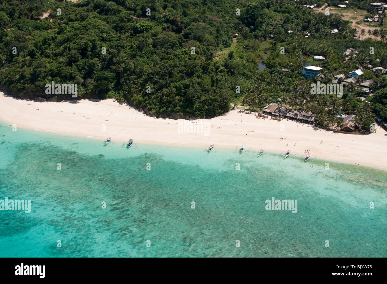 Aerial view boracay islands in hi-res stock photography and images - Alamy