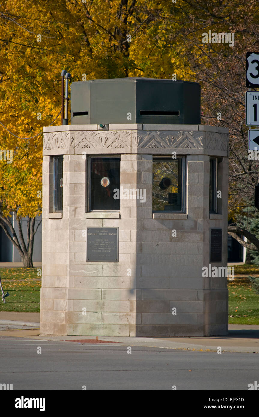 Police booth hi-res stock photography and images - Alamy