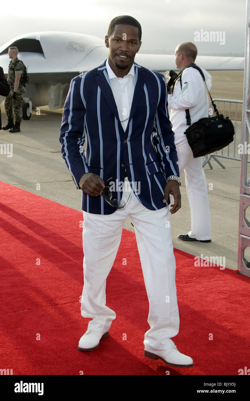 JAMIE FOXX STEALTH WORLD PREMIERE NAVAL AIR STATION NORTH ISLAND ...
