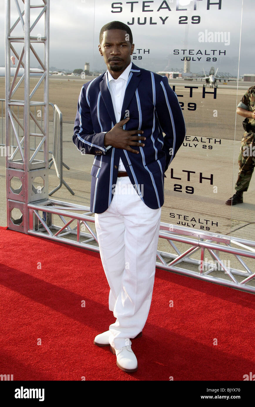 JAMIE FOXX STEALTH WORLD PREMIERE NAVAL AIR STATION NORTH ISLAND ...