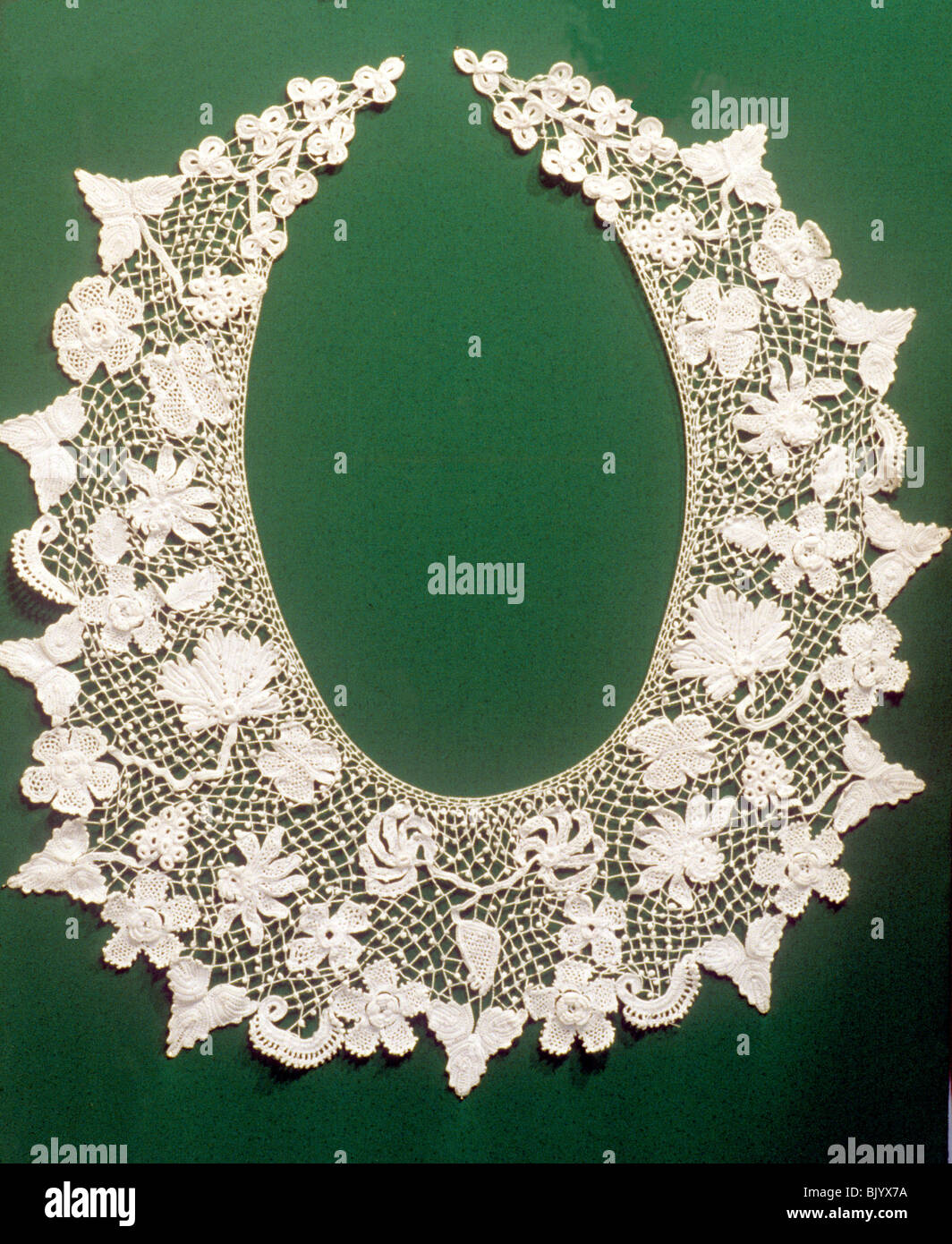 Clones Lace, County Monaghan, Ireland Eire Irish crochet Stock Photo ...