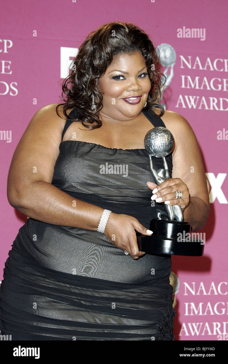 MO'NIQUE 36TH NAACP IMAGE AWARDS DOROTHY CHANDLER PAVILION LA USA 19 ...