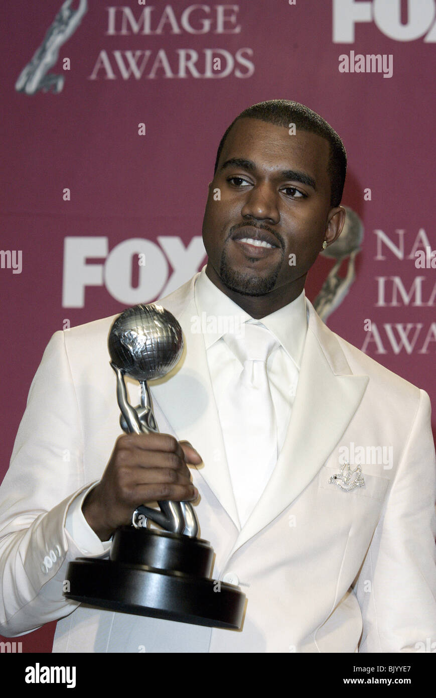 KANYE WEST 36TH NAACP IMAGE AWARDS DOROTHY CHANDLER PAVILION LA USA 19 ...