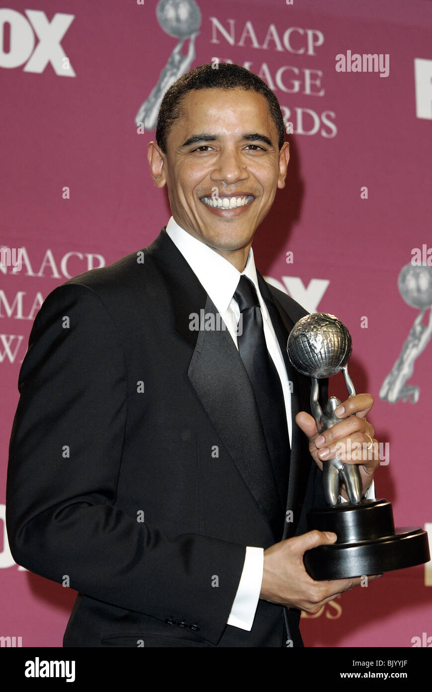 SENATOR BARACK OBAMA 36TH NAACP IMAGE AWARDS DOROTHY CHANDLER PAVILION ...