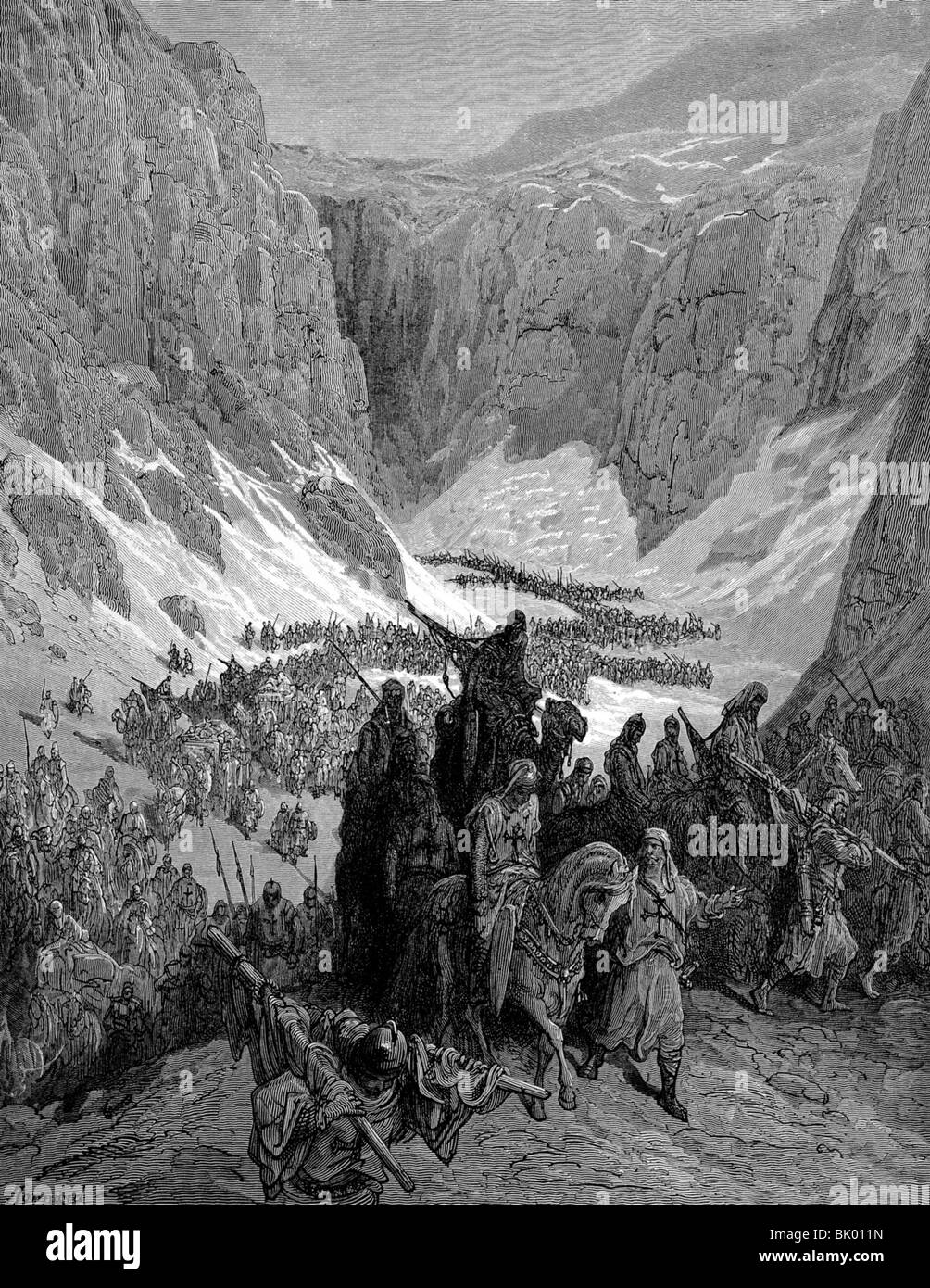 Wood engraving by gustave hore to hi-res stock photography and images ...