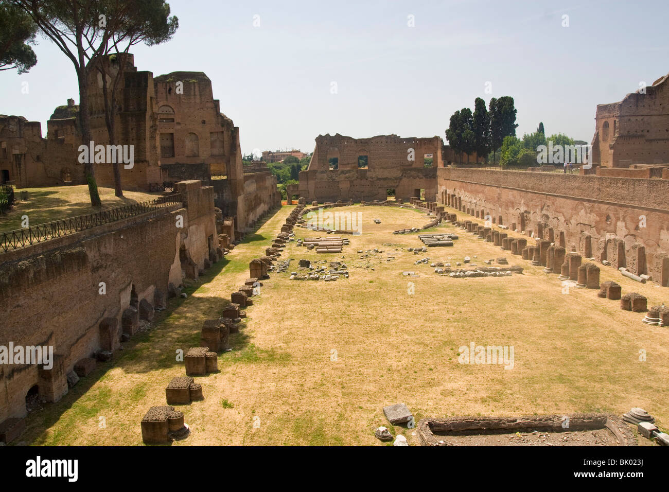 Italy, Rome, ruins of ancient Rome, The Hippodrome Stock Photo - Alamy