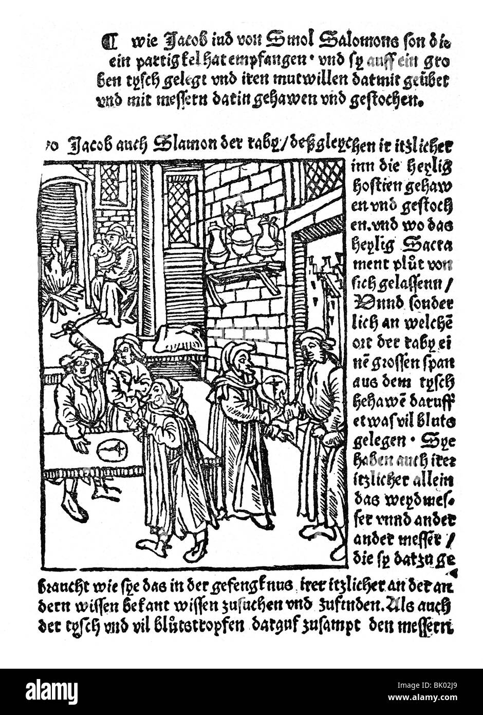 Accusation of the host desecration hi-res stock photography and images ...