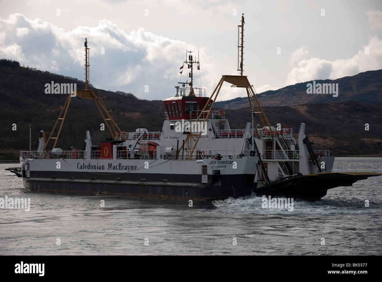 MV Loch Dunvegan Calmac Ferry Colintraive to Rhubodach Route Scotland ...