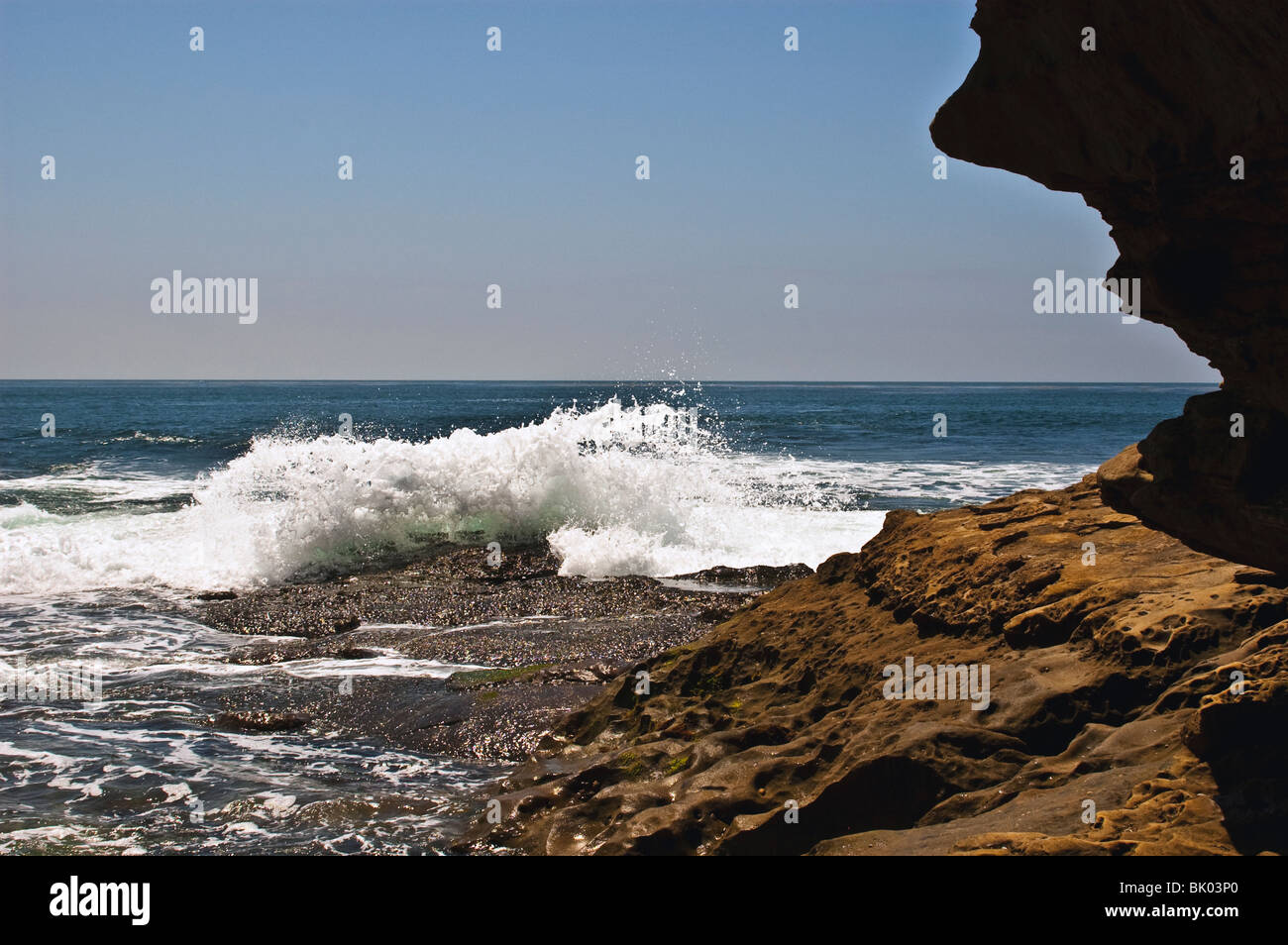 Shell Beach Alcove Stock Photo - Alamy