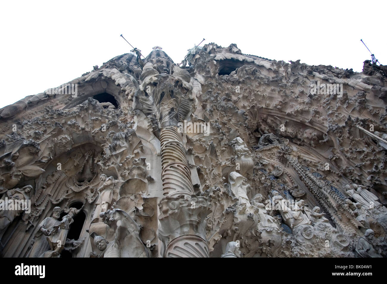 Sagrada Familia, Nativity Facade - Barcelona Stock Photo - Alamy