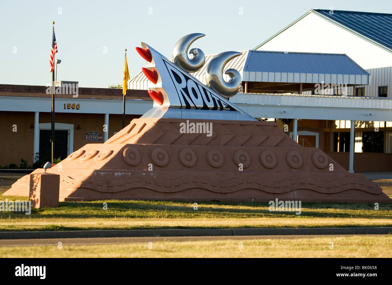 Route 66 Museum Stock Photo - Alamy