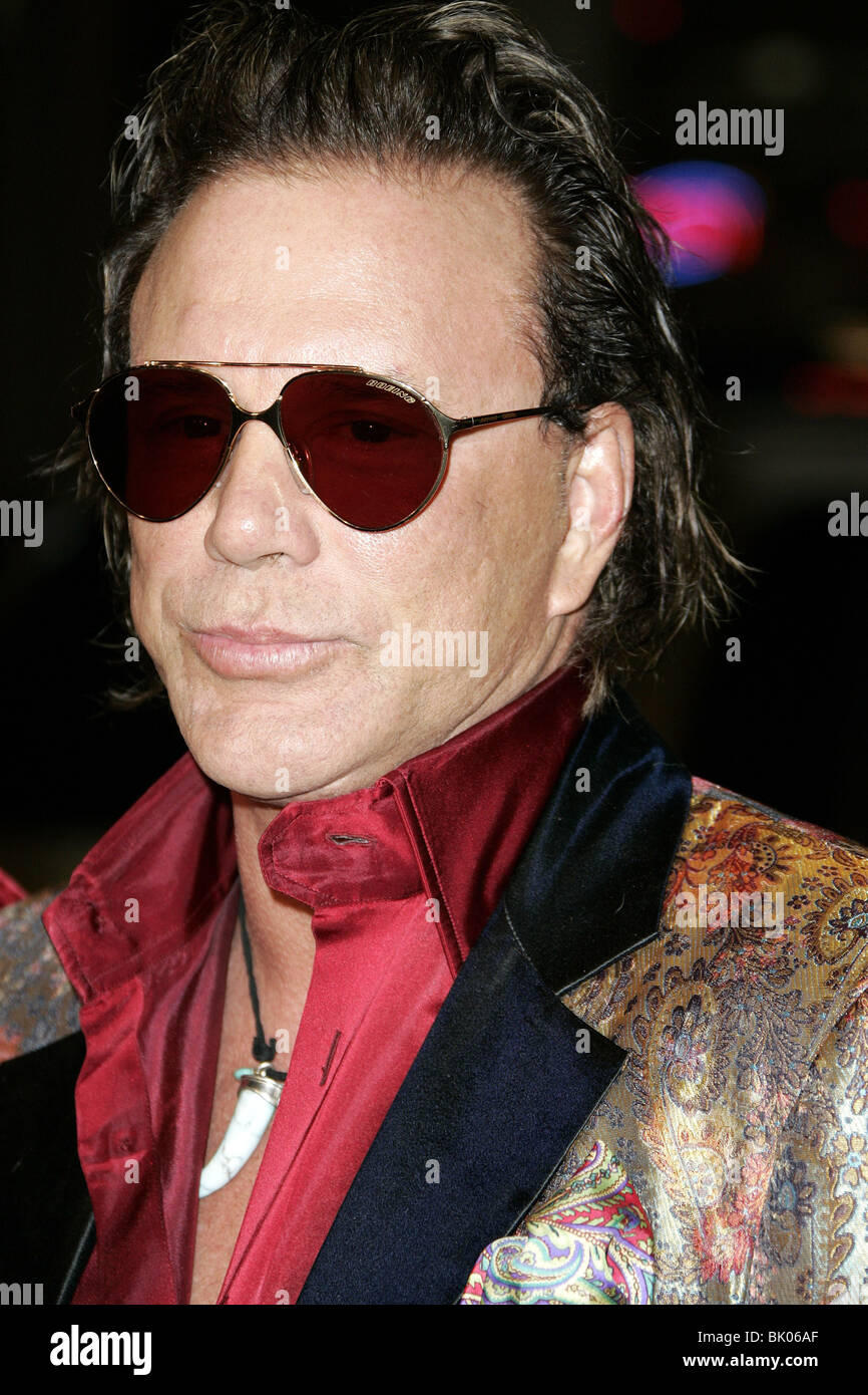 Mickey rourke domino 2005 hi-res stock photography and images - Alamy