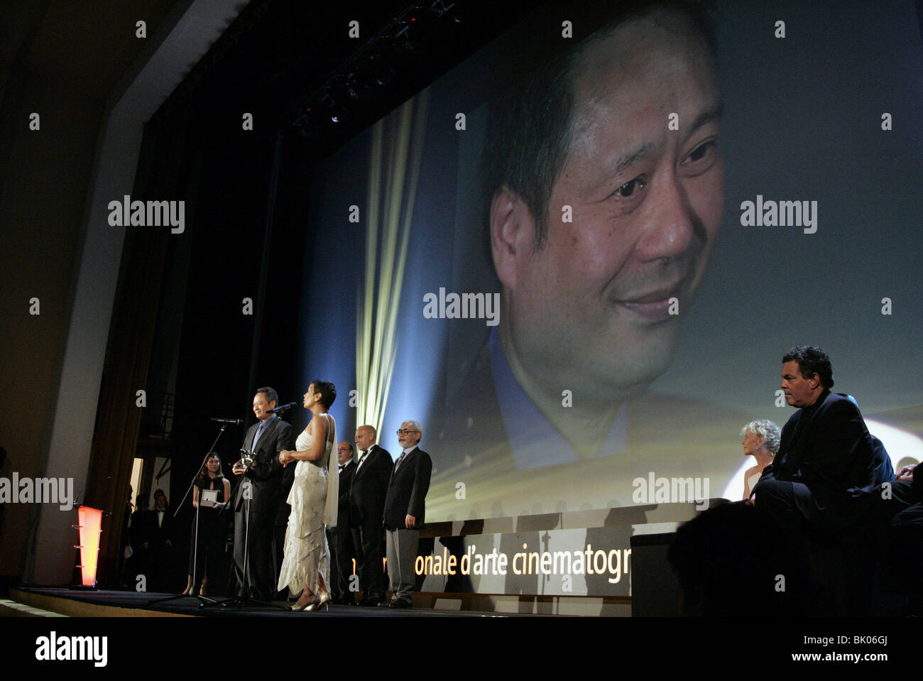 ANG LEE AWARDS GALA VENICE FILM FESTI PALAZZO DEL CINEMA LIDO VENICE ...