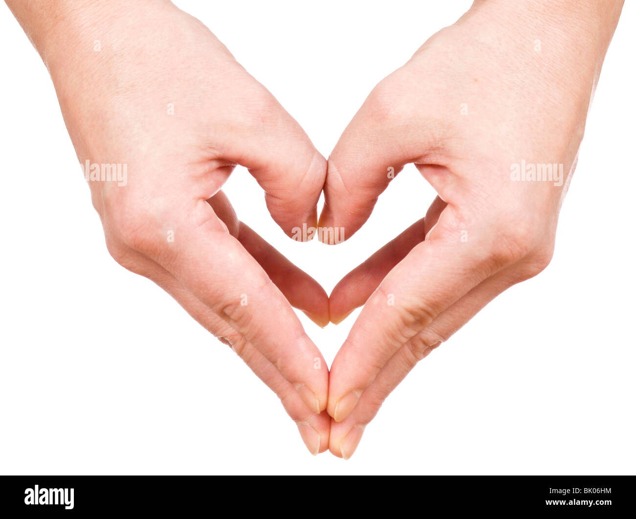 two fists hand gesture isolated on white background Stock Photo - Alamy