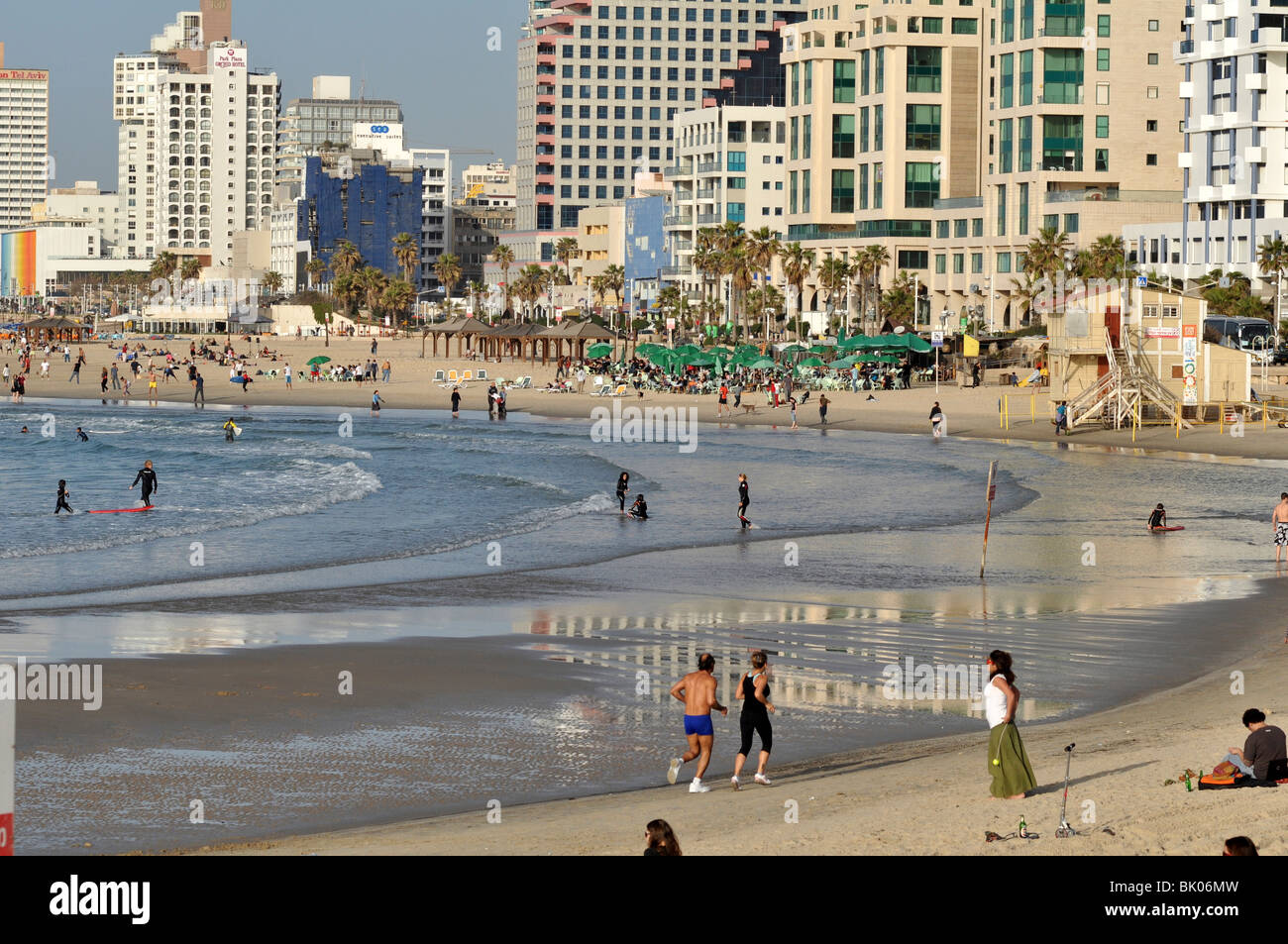 Tel aviv beach party hi-res stock photography and images - Alamy