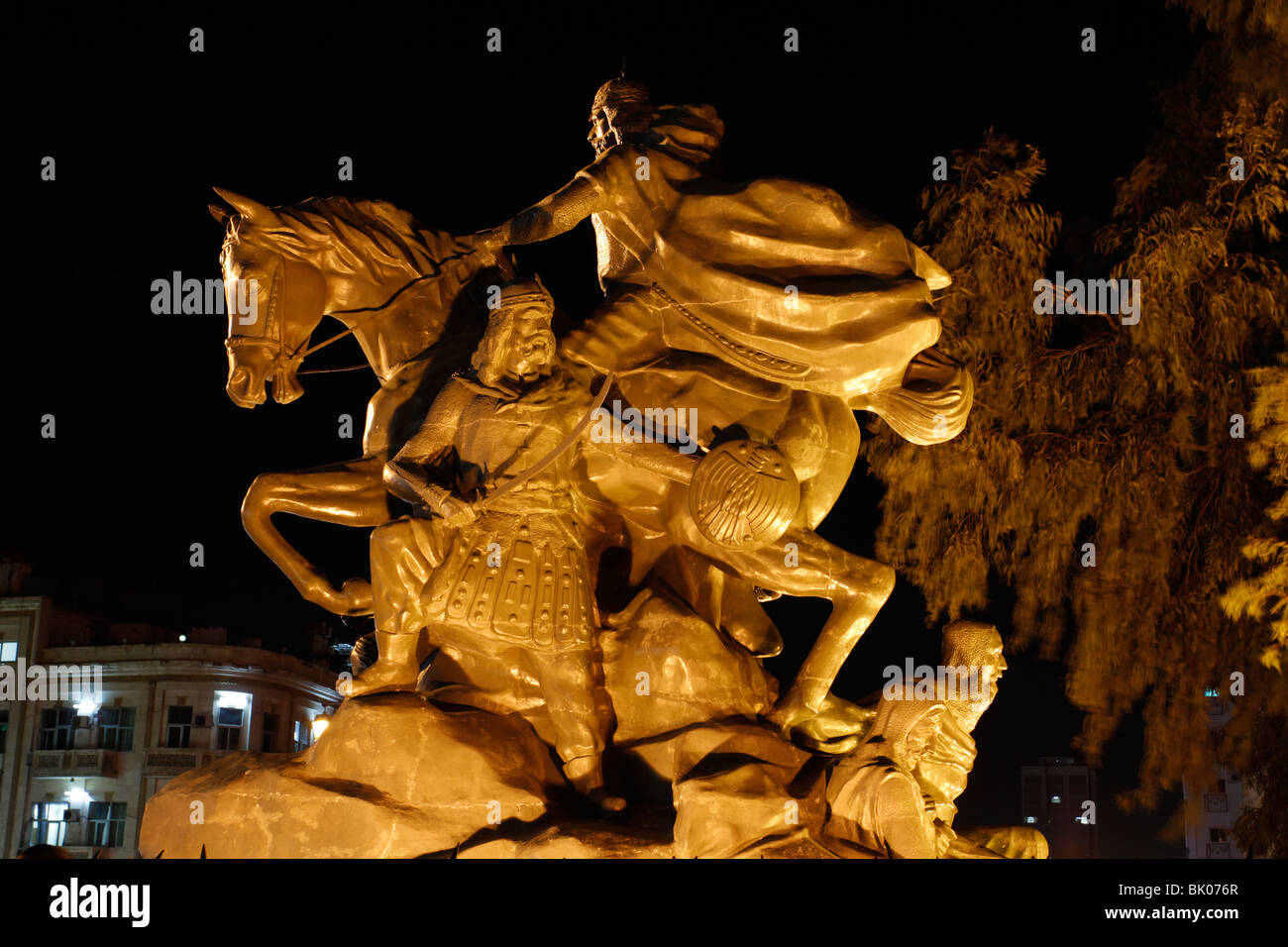 Statue saladin damascus syria hi-res stock photography and images - Alamy