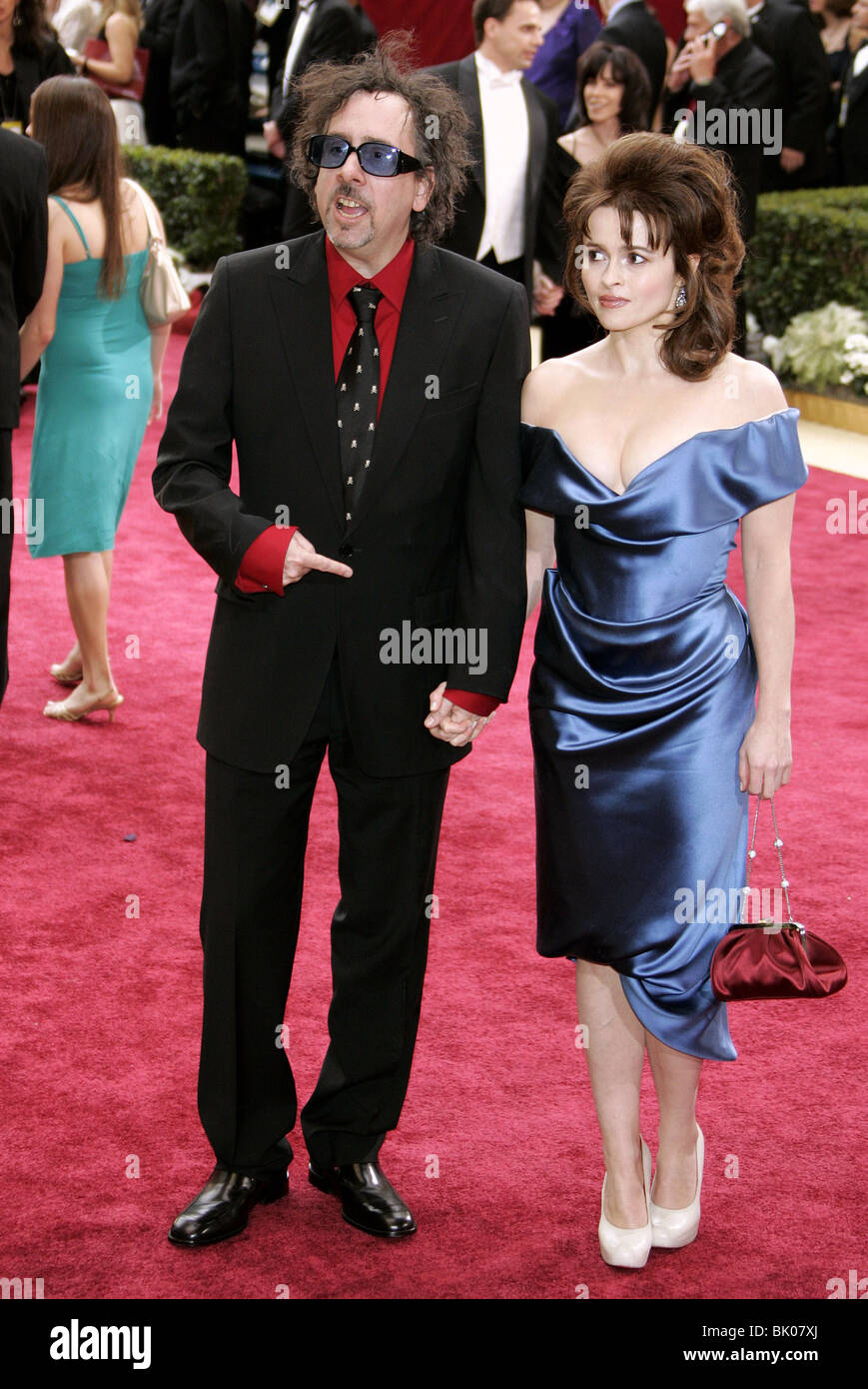 TIM BURTON & HELENA BONHAM CARTER 78TH ACADEMY AWARDS KODAK THEATRE ...