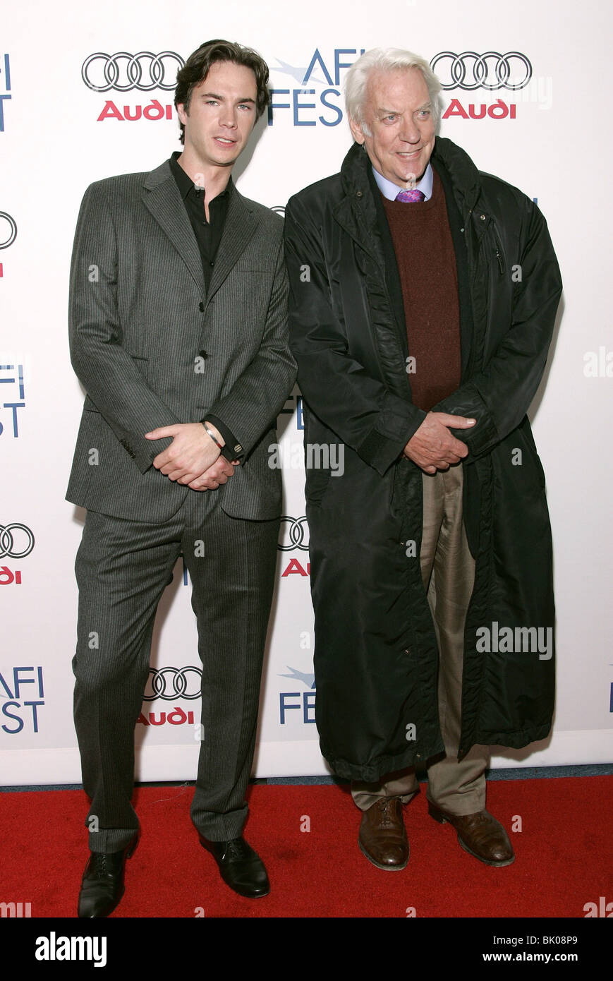 JAMES D'ARCY & DONALD SUTHERLAND AN AMERICAN HAUNTING PREMIER AFI FEST ...
