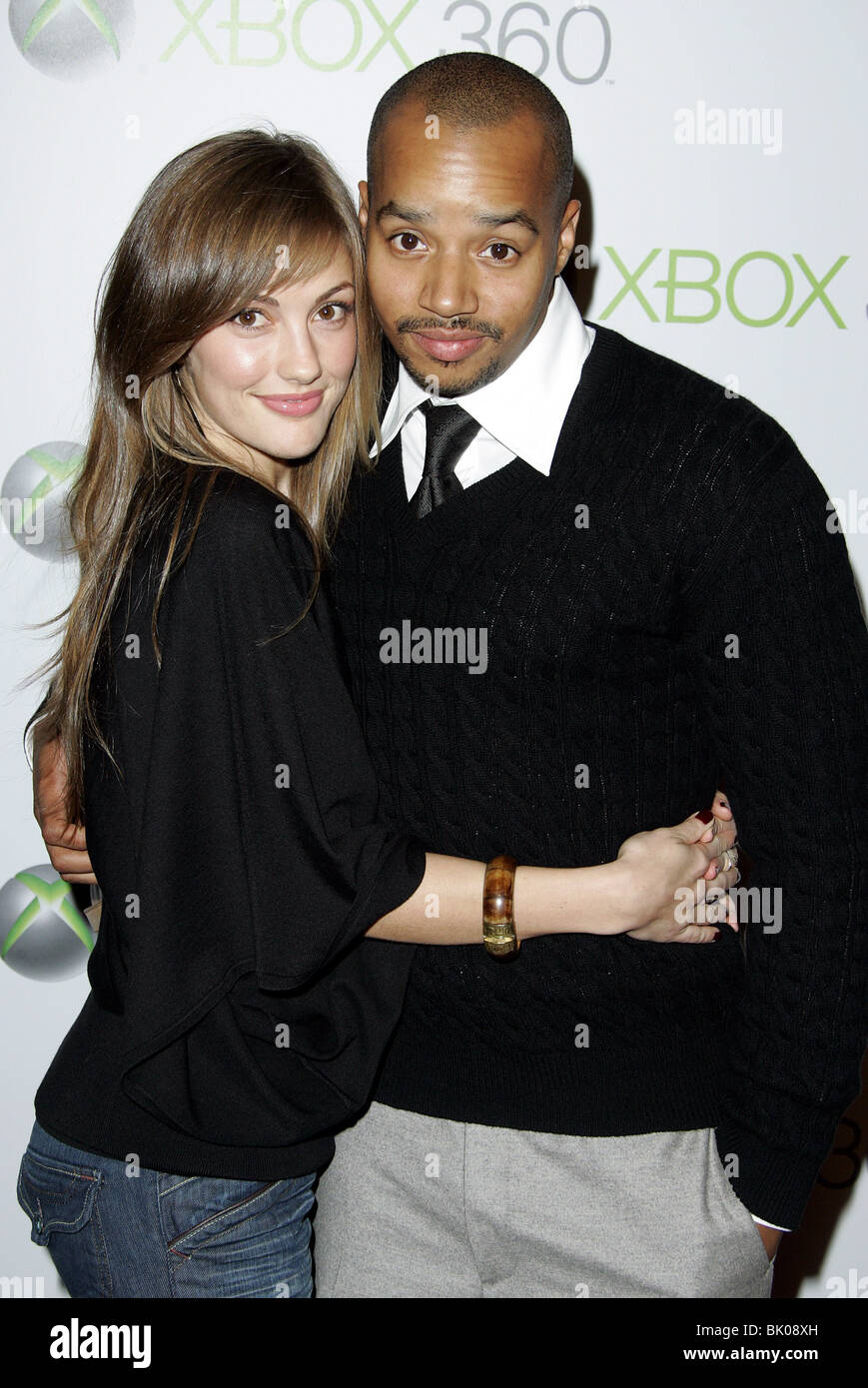 MINKA KELLY & DONALD FAISON XBOX 360 LAUNCH PARTY PRIVATE HOME ...