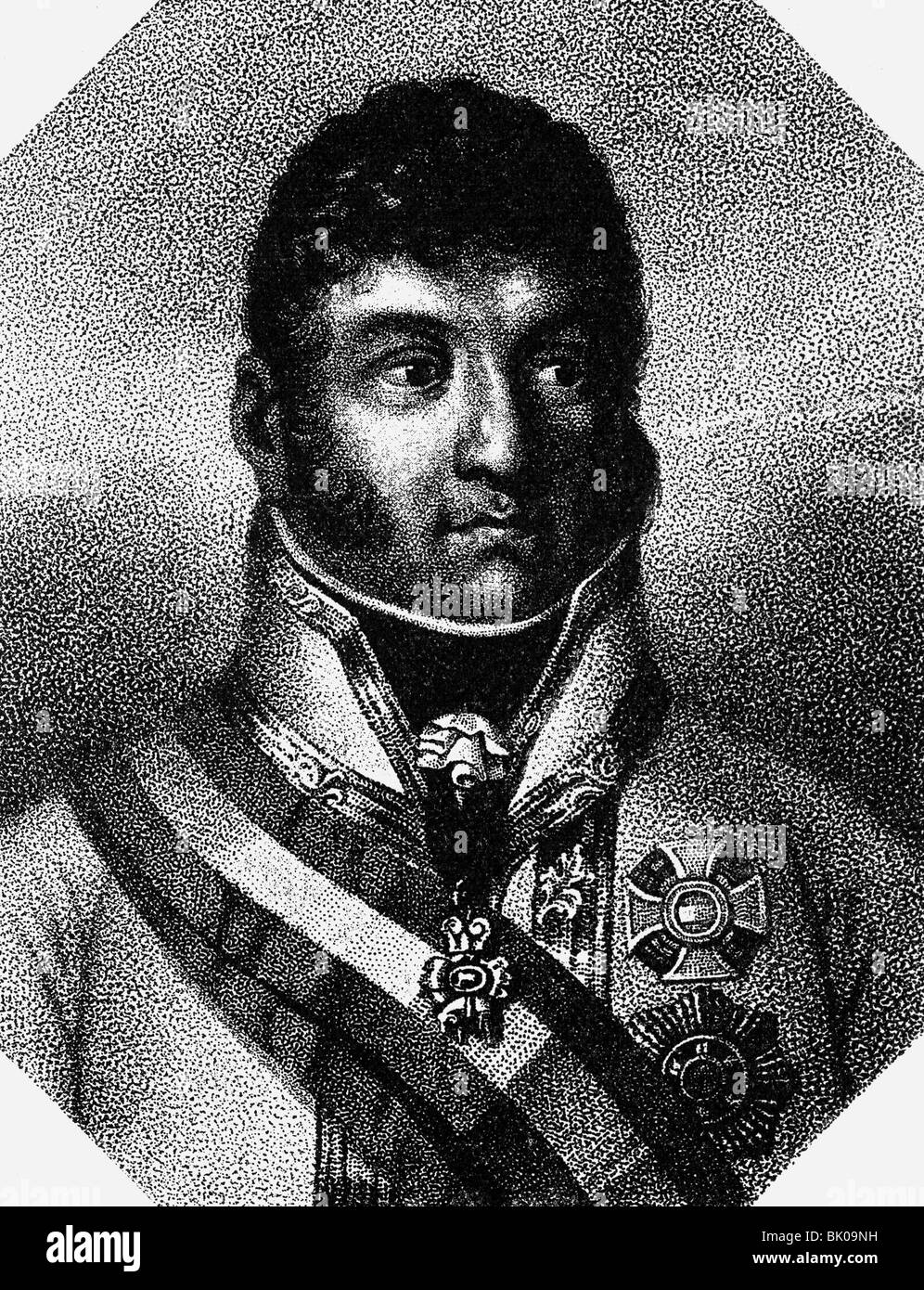Schwarzenberg, Karl Philipp, Prince of, 15.4.1771 - 15.10.1820 ...