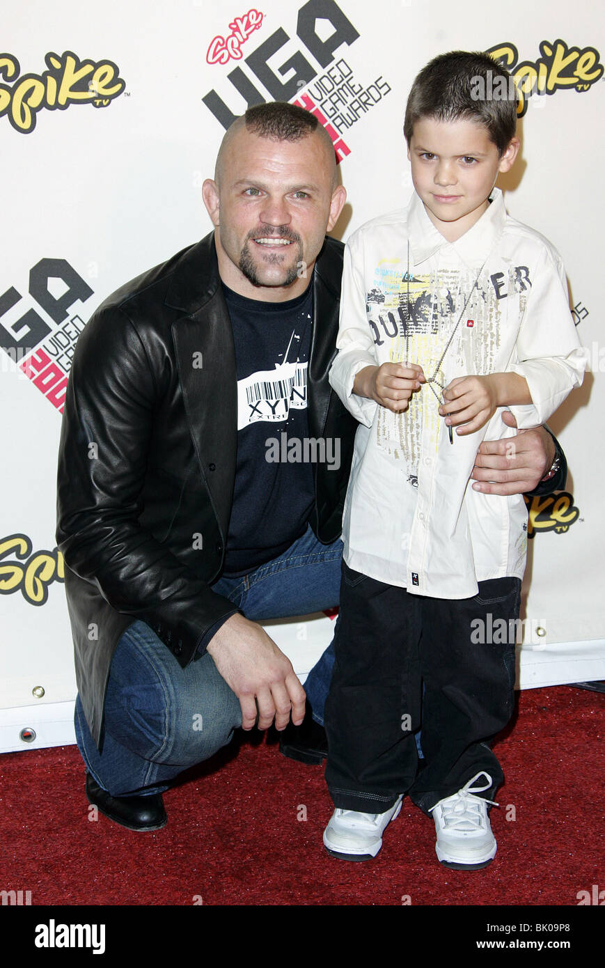 CHUCK LIDDEL SPIKE TV VIDEO GAME AWARDS 2005 GIBSON AMPHITHEATRE LOS ...