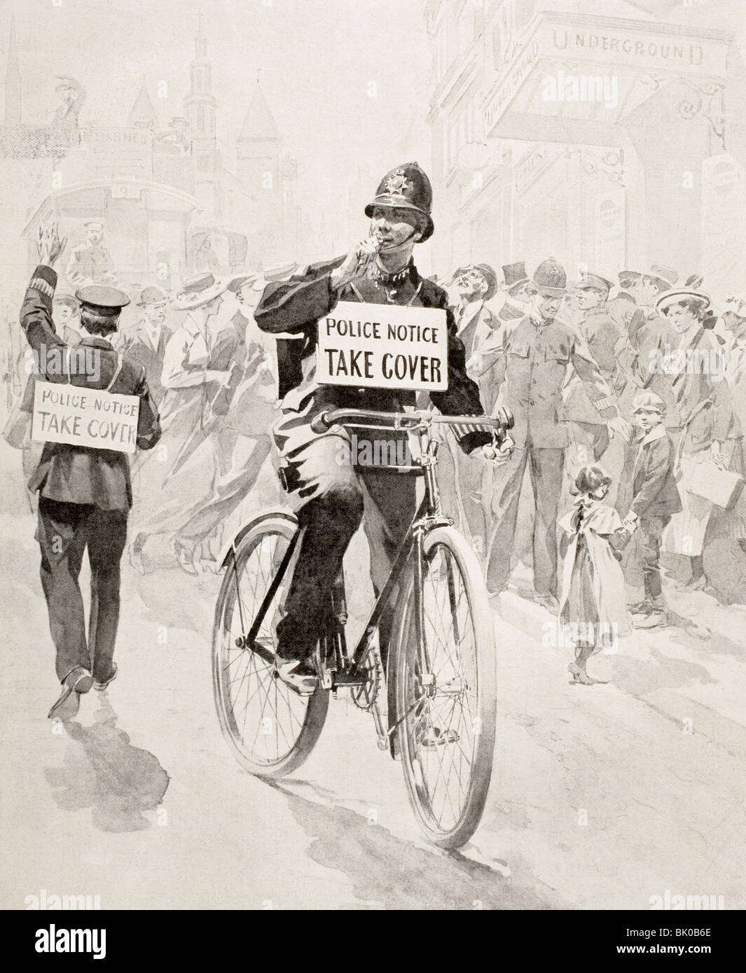 Air raid patrol london hi-res stock photography and images - Alamy