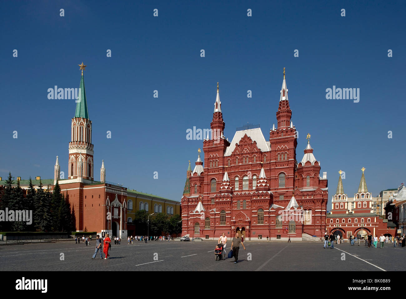 Russia,Moscow,the Red Square,Historical Museum Stock Photo - Alamy