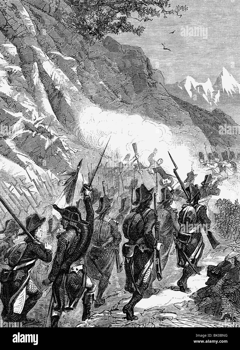 events, War of the First Coalition 1792 - 1797, French Corps of general ...