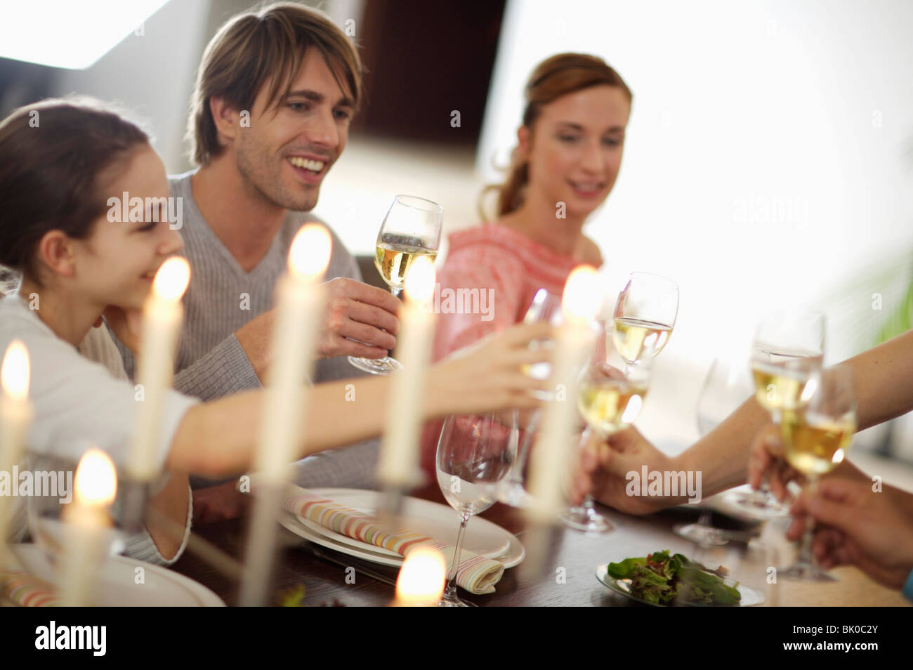 Husband Wife Entertaining Child High Resolution Stock Photography and ...