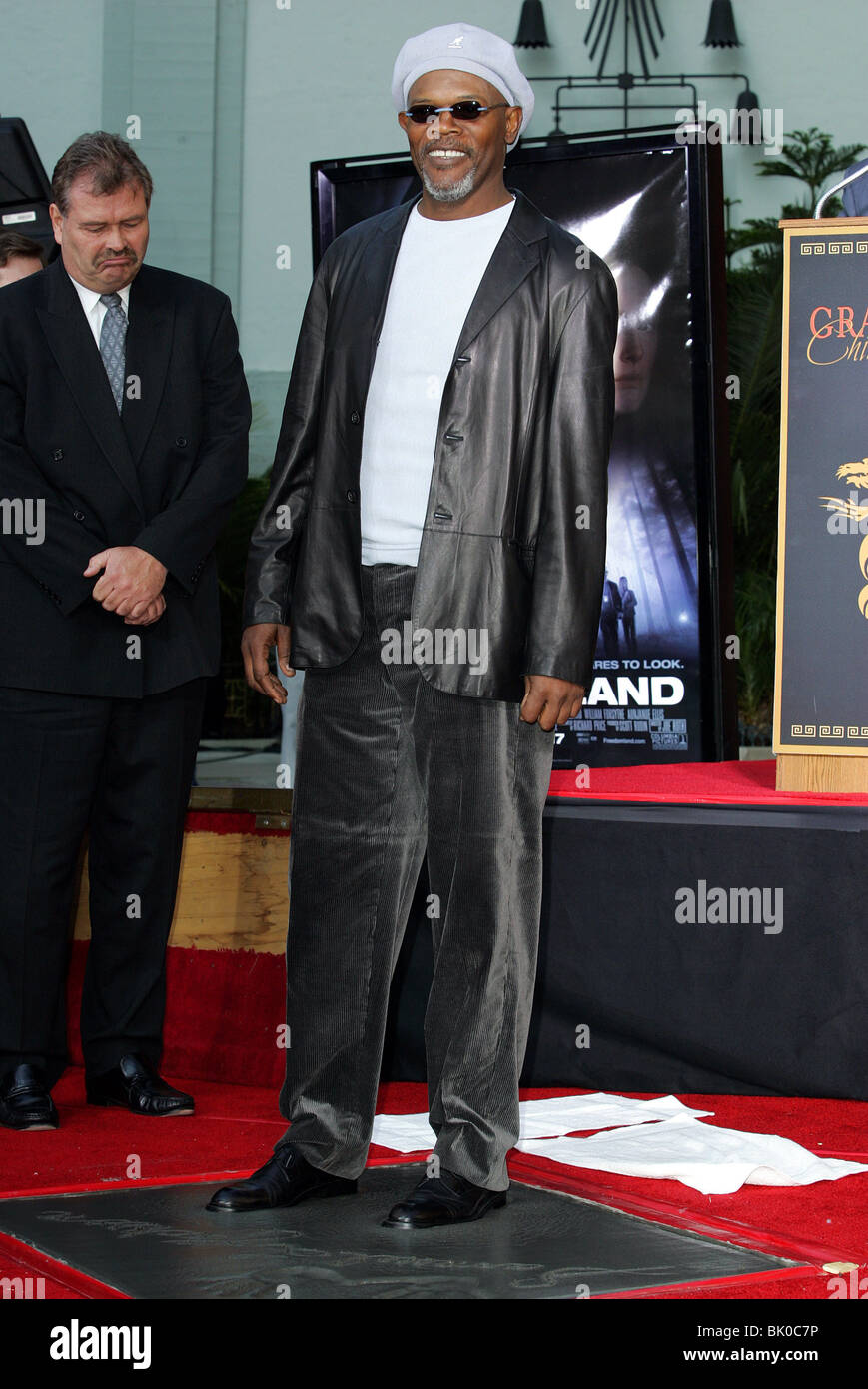 SAMUEL L. JACKSON SAMUEL L. JACKSON HAND & FOOTPRINT CEREMONY CHINESE ...