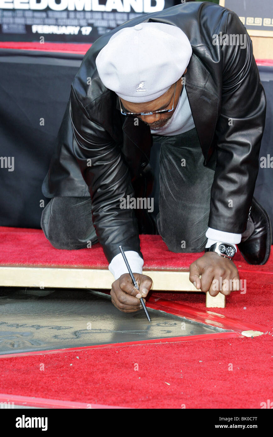 SAMUEL L. JACKSON SAMUEL L. JACKSON HAND & FOOTPRINT CEREMONY CHINESE ...