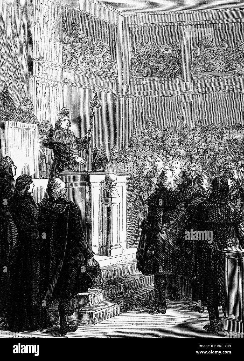 French bishop 18th century hi-res stock photography and images - Alamy