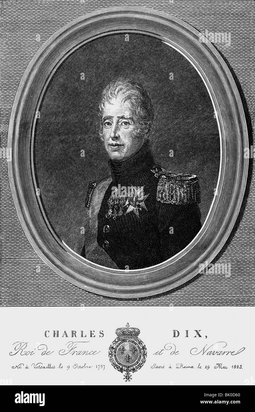 Charles x 1830 Black and White Stock Photos & Images - Alamy