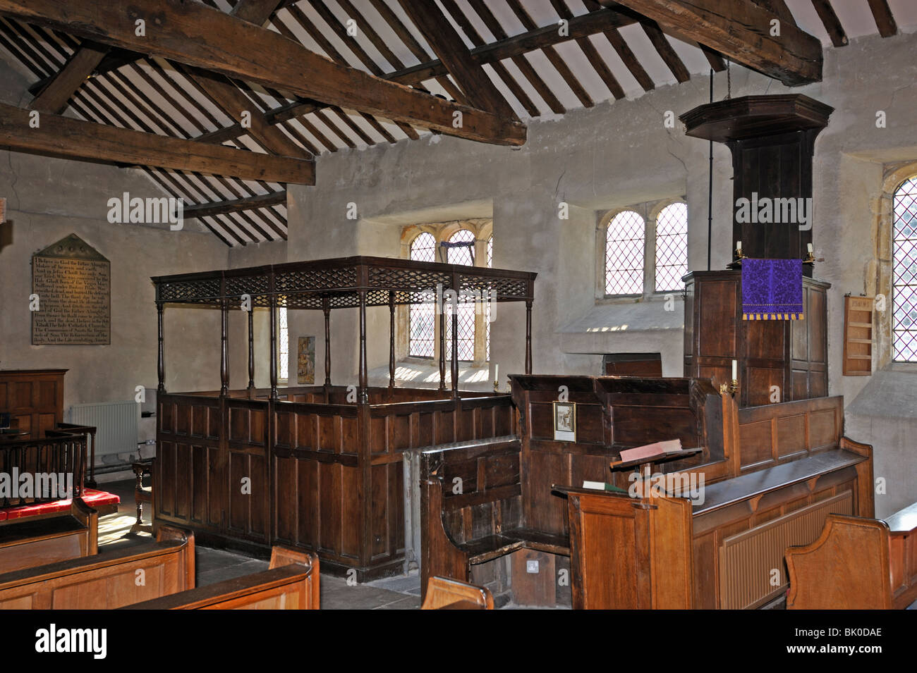 Triple decker pulpit hi-res stock photography and images - Alamy