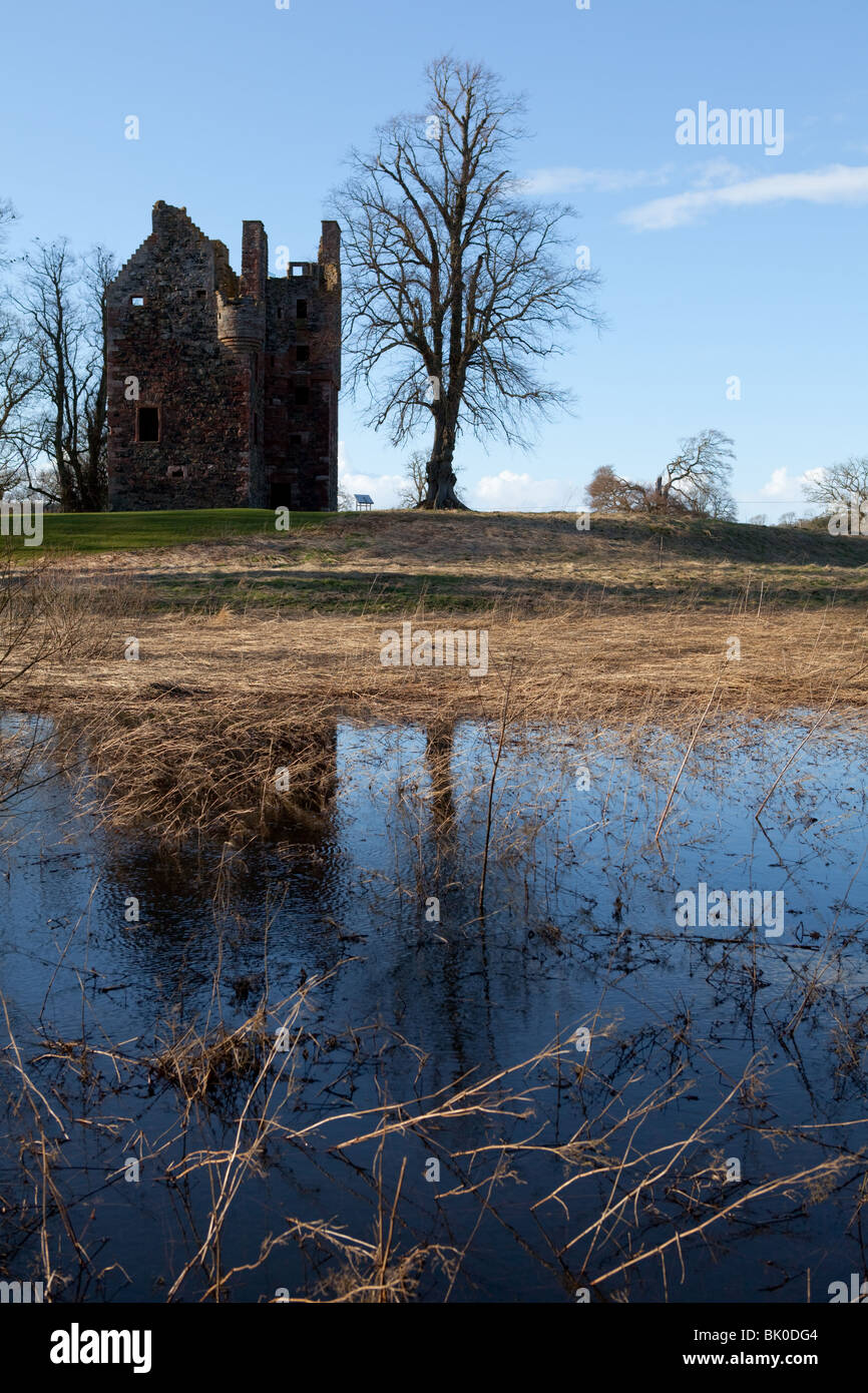 Greenknowe tower hi-res stock photography and images - Alamy