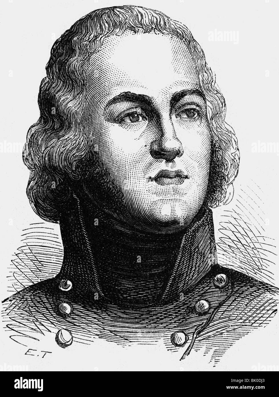 Louis lazare hoche 1768 1797 Black and White Stock Photos & Images - Alamy