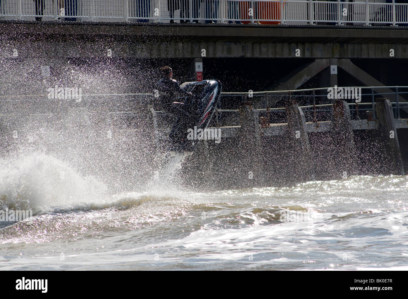 Jumping jet ski High Resolution Stock Photography and Images - Alamy