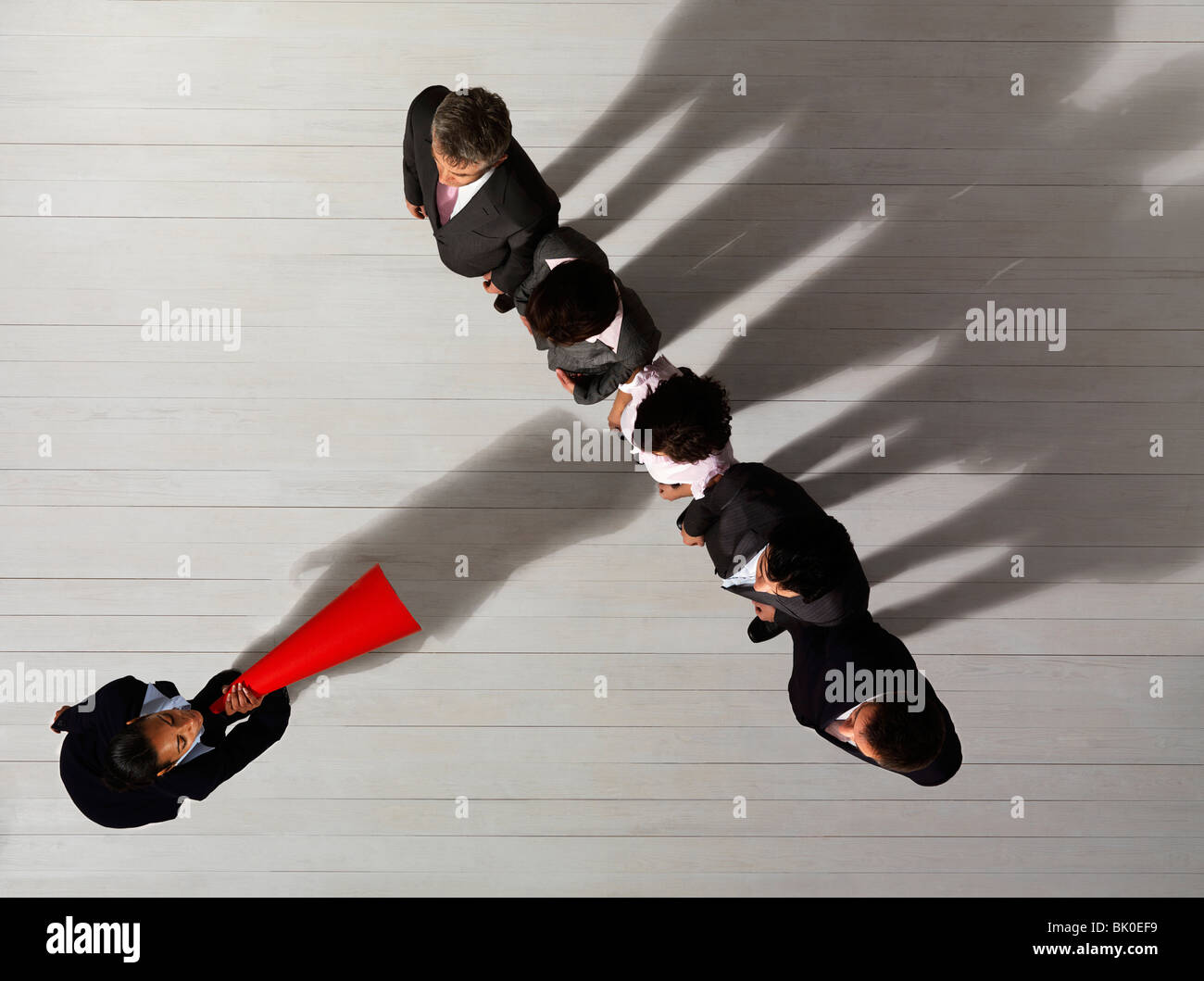 Group of people shouting hi-res stock photography and images - Alamy